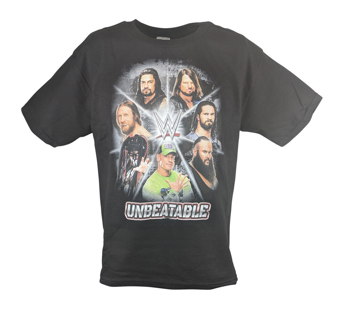 WWE Unbeatable Wrestling Clothes: Kids Boys T-shirt Cena Balor Strowman ...