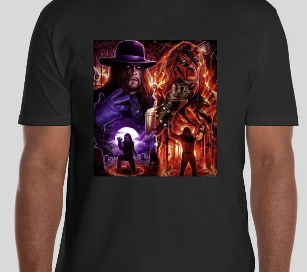 WWE Undertaker and Kane Brothers Of Destruction Shirt T-Shirt ,Black ...