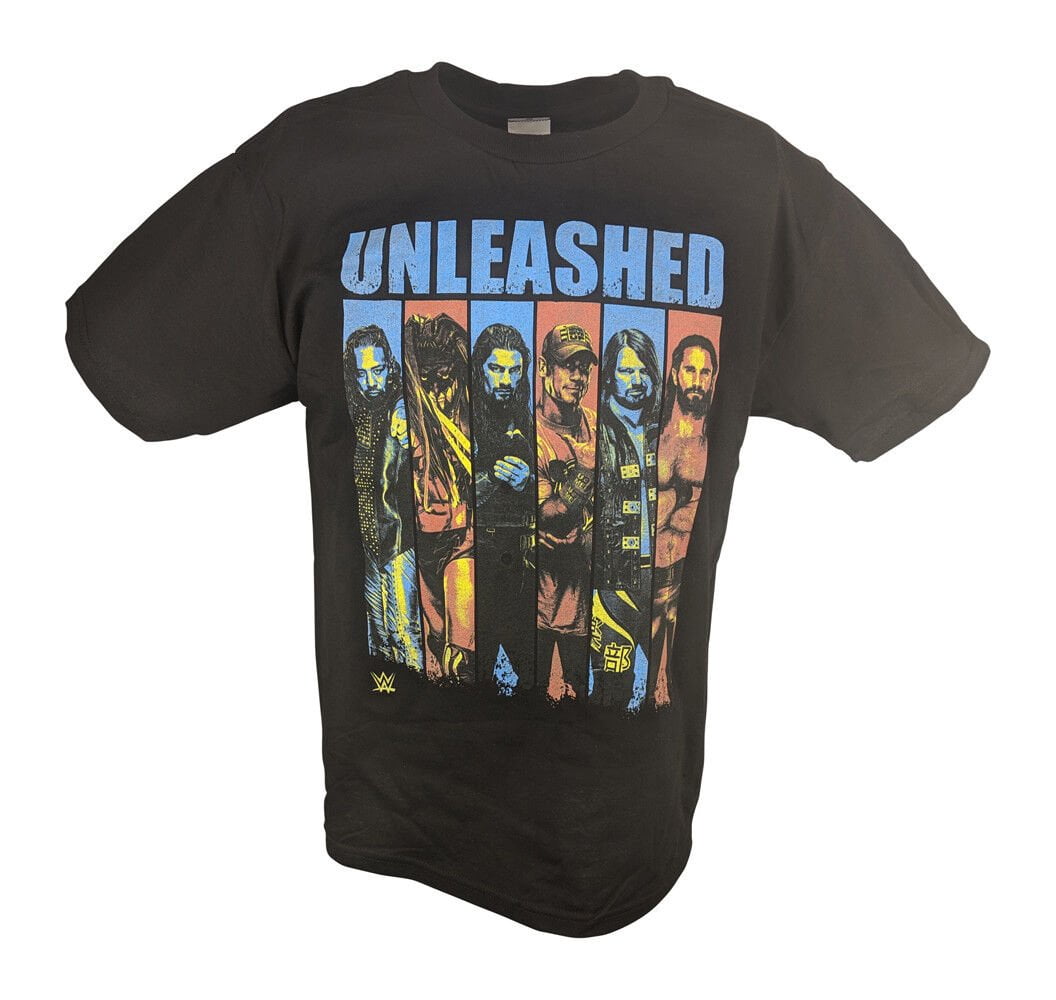 WWE Unleashed Boys Kids T-shirt Elias Balor Reigns Rollins YL - Walmart.com