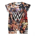 WWE WWE Baby Boy Girl Romper Short Sleeve Cotton Bodysuit Outfits ...