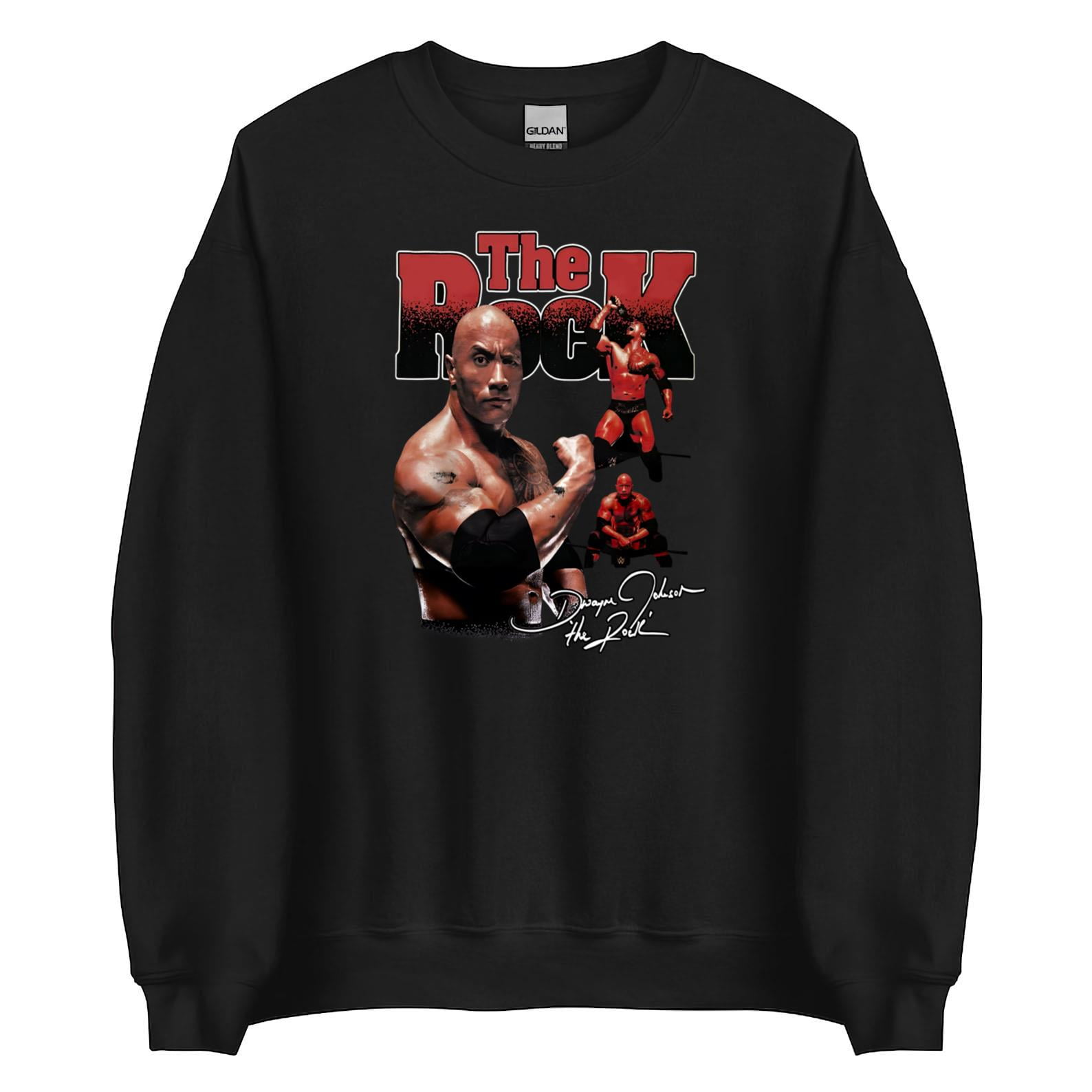 WWE WWF Dwayne Johnson The Rock Wrestler Wrestling T-Shirt New Large ...