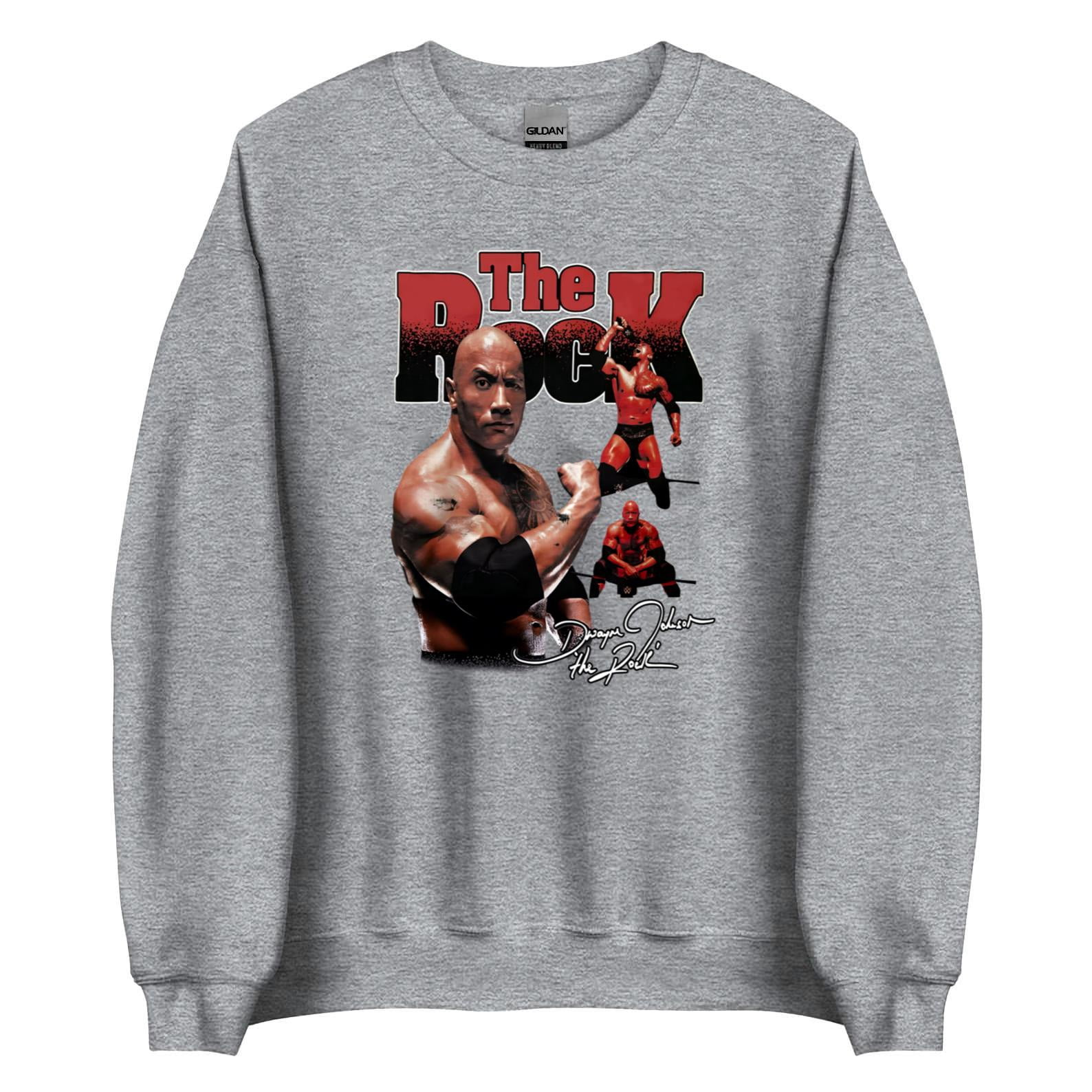 WWE WWF Dwayne Johnson The Rock Wrestler Wrestling T-Shirt New Large ...