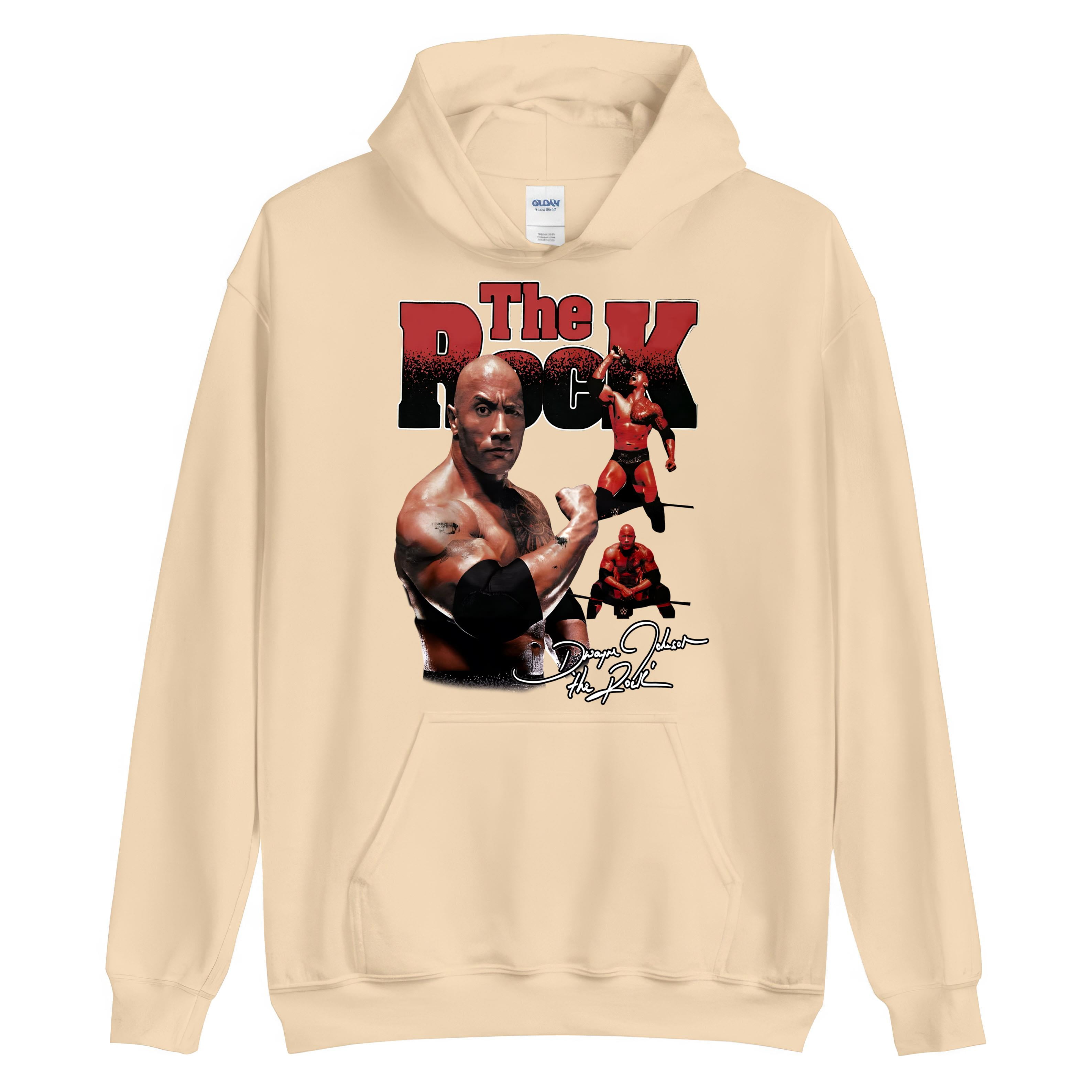 WWE WWF Dwayne Johnson The Rock Wrestler Wrestling T-Shirt New Large ...