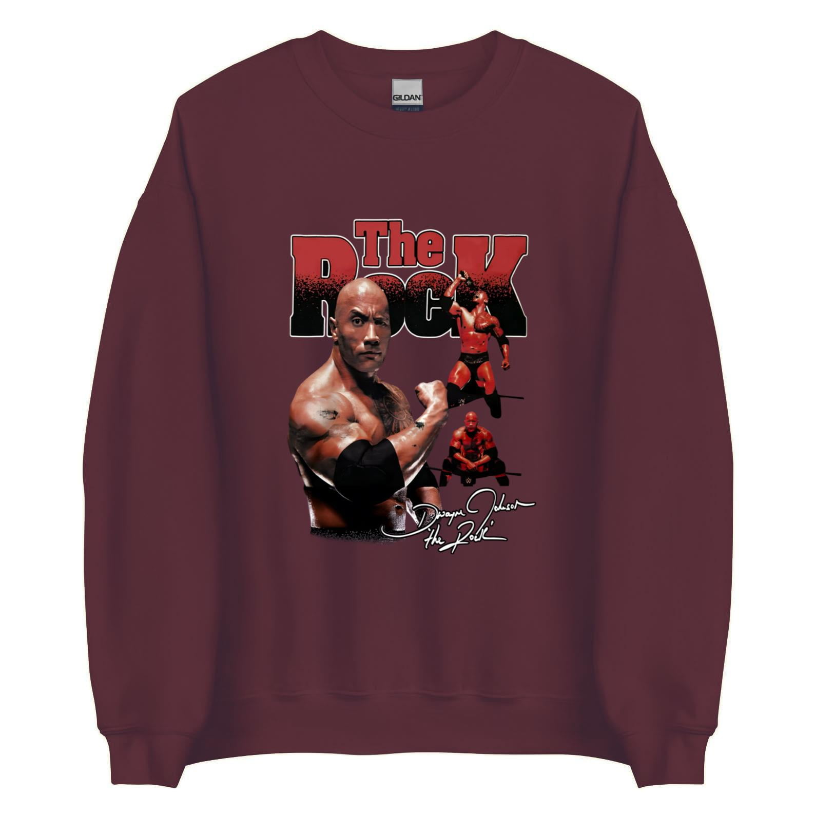 WWE WWF Dwayne Johnson The Rock Wrestler Wrestling T-Shirt New Large ...