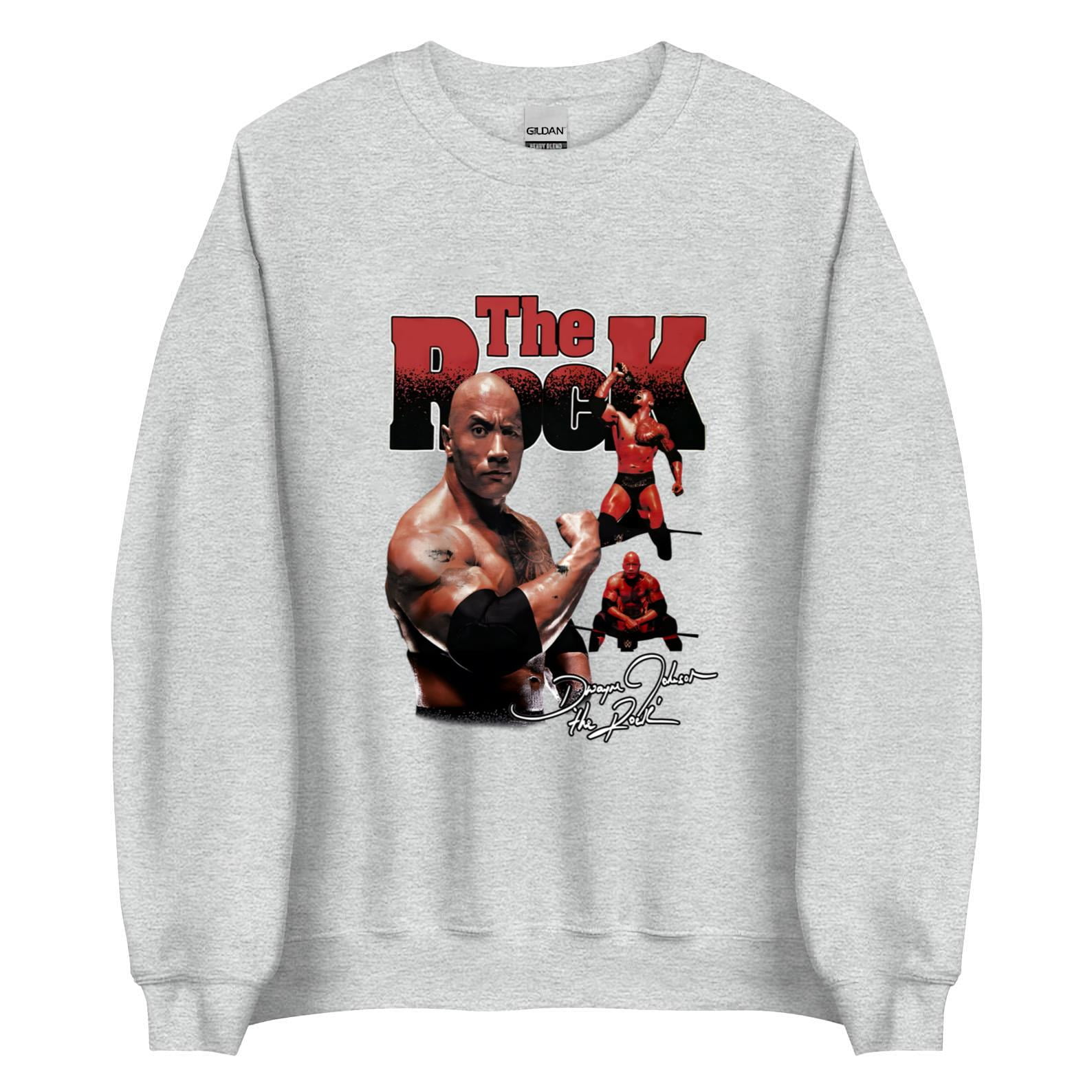 WWE WWF Dwayne Johnson The Rock Wrestler Wrestling T-Shirt New Large ...
