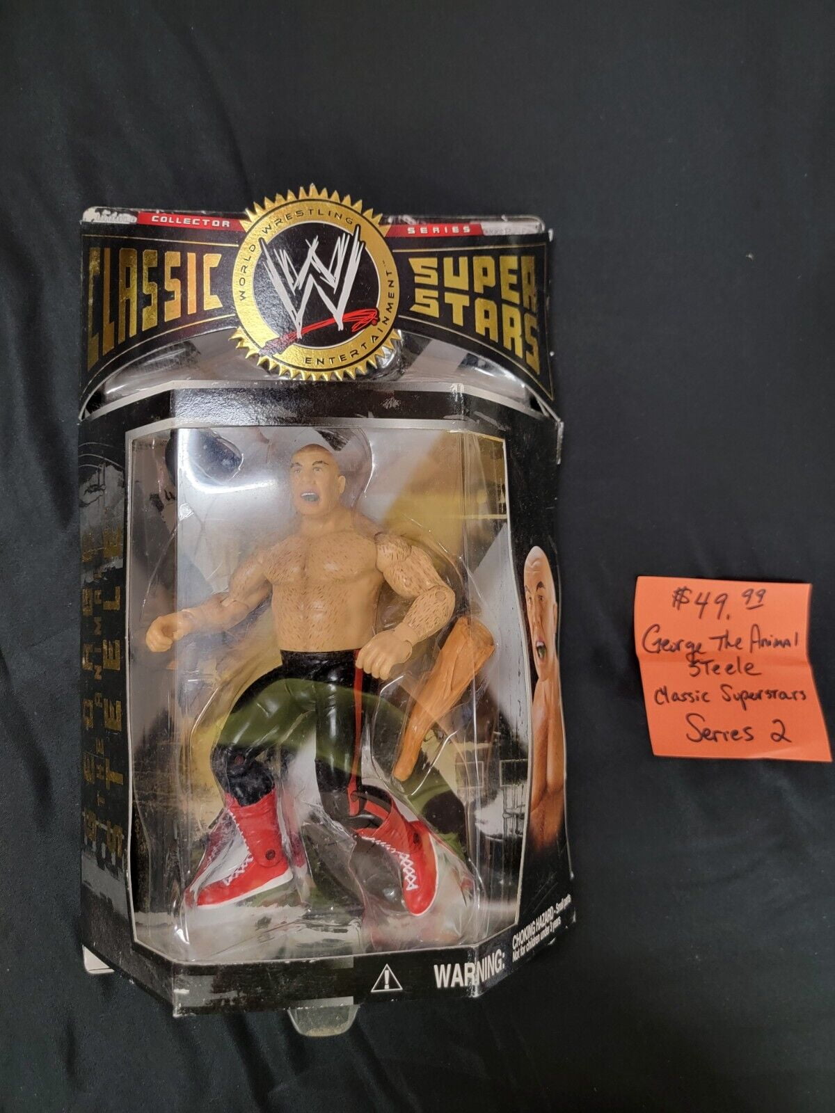 WWE WWF GEORGE THE ANIMAL STEELE Classic Superstars Series 2 NEW ...