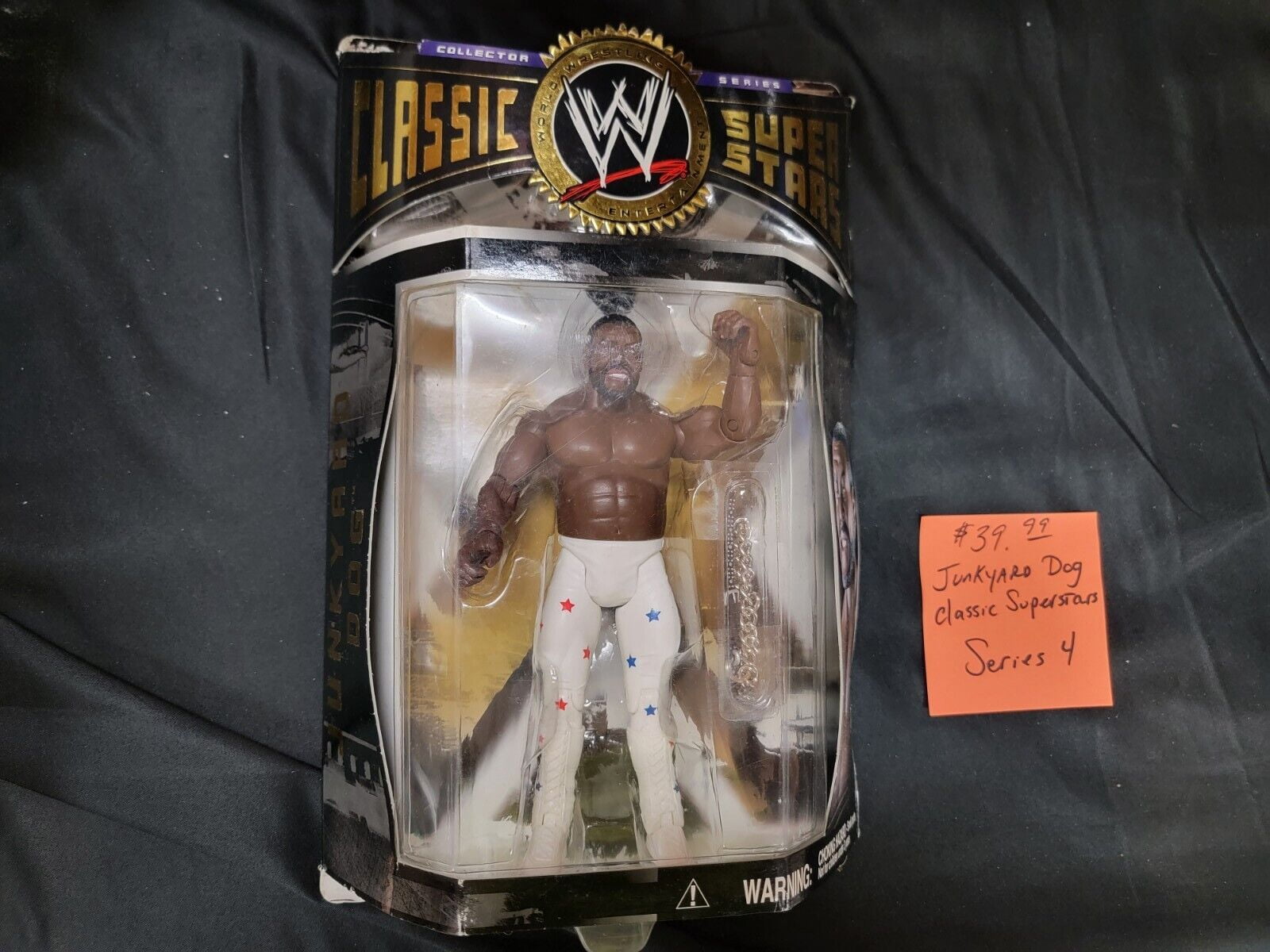 WWE WWF JYD JUNK YARD DOG Classic Superstars Series 4 NEW ! - Walmart.com