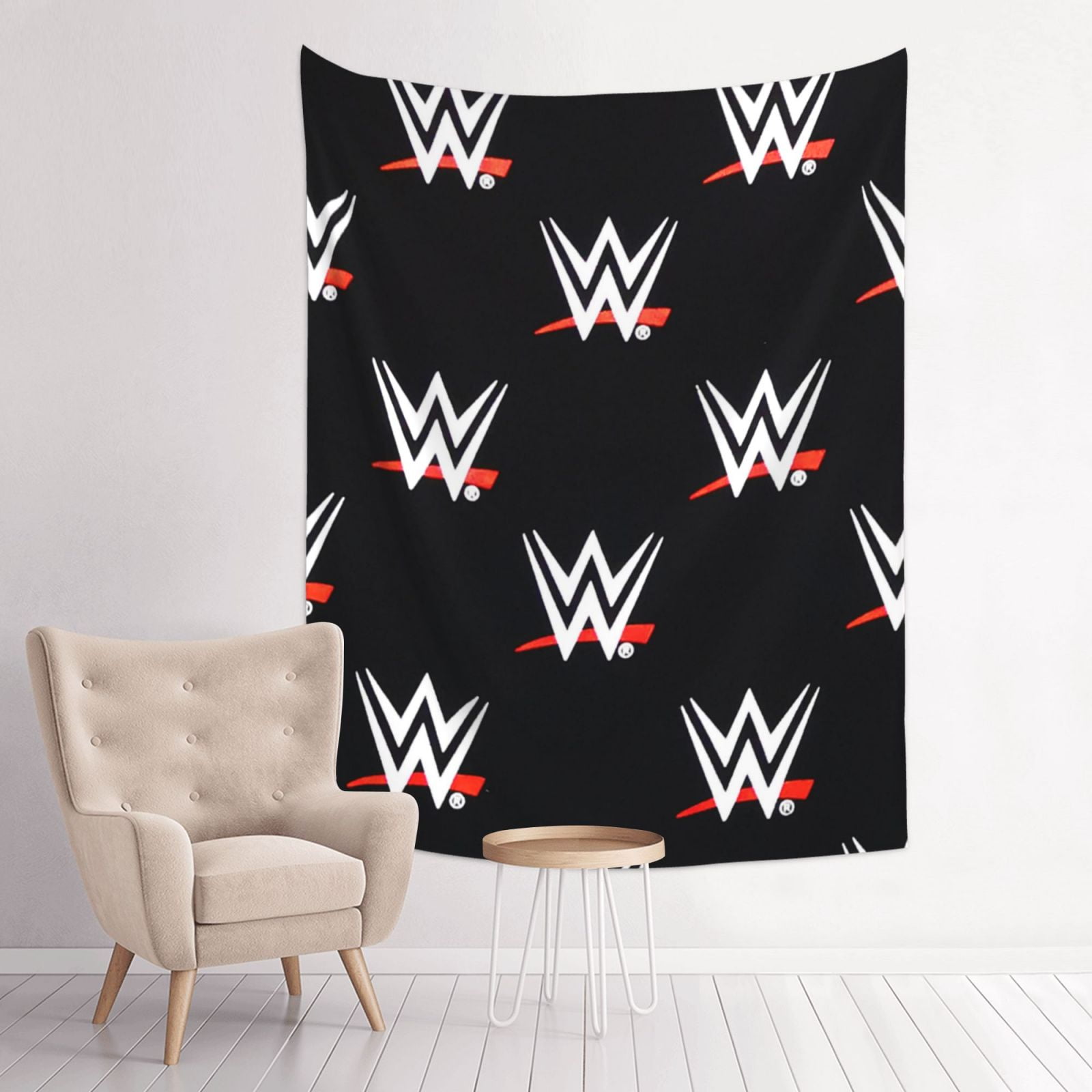 WWE Wall Tapestry Cartoon Poster for Bedroom Aesthetics Funny Decor ...
