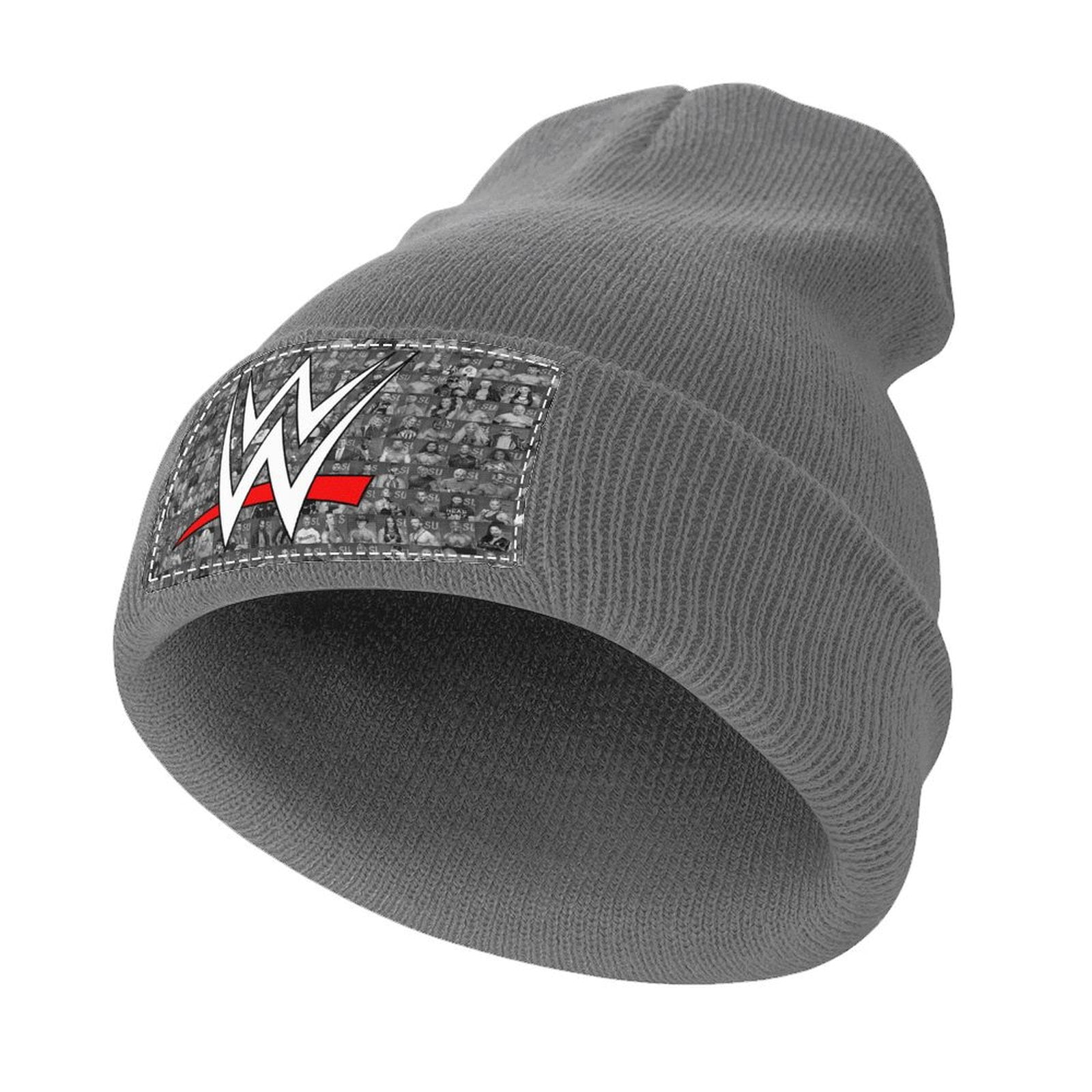 WWE Winter Beanie Hats for Men Women, Warm Cozy Knitted Cuffed Skull ...