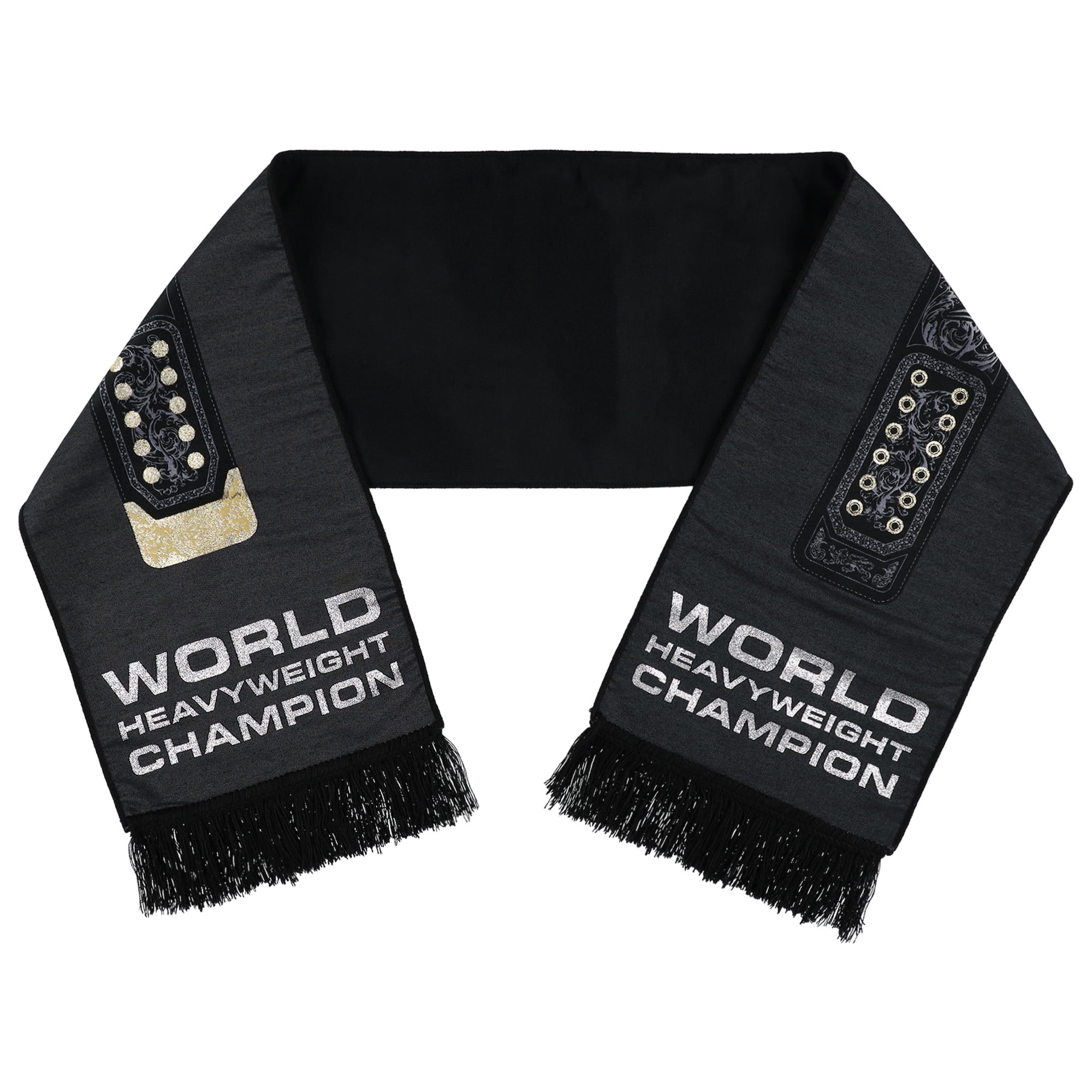 WWE World Heavyweight Champion Metallic Woven Scarf - Walmart.com