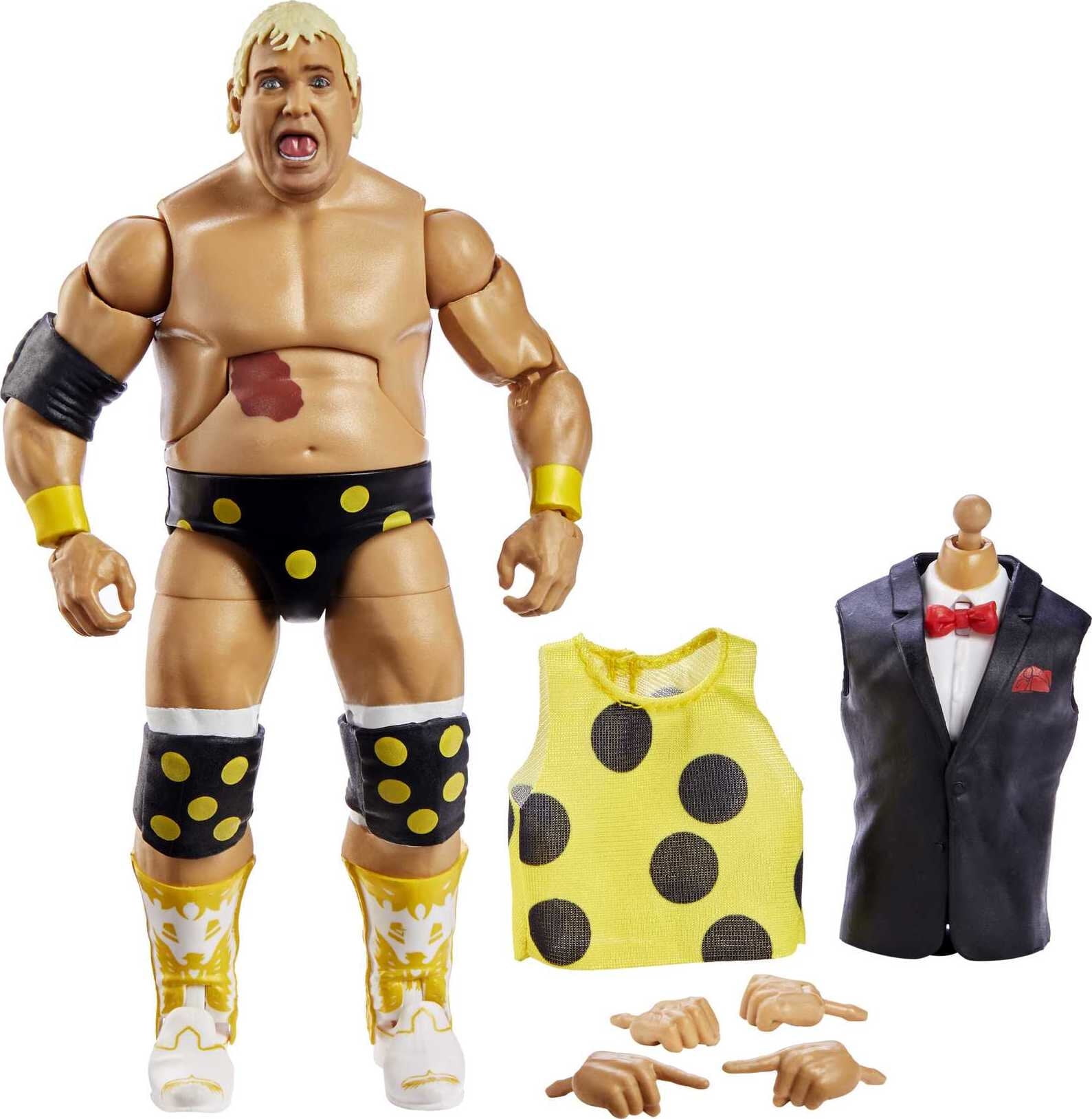 WWE WrestleMania Elite Collection Dusty Rhodes Action Figure with Build ...