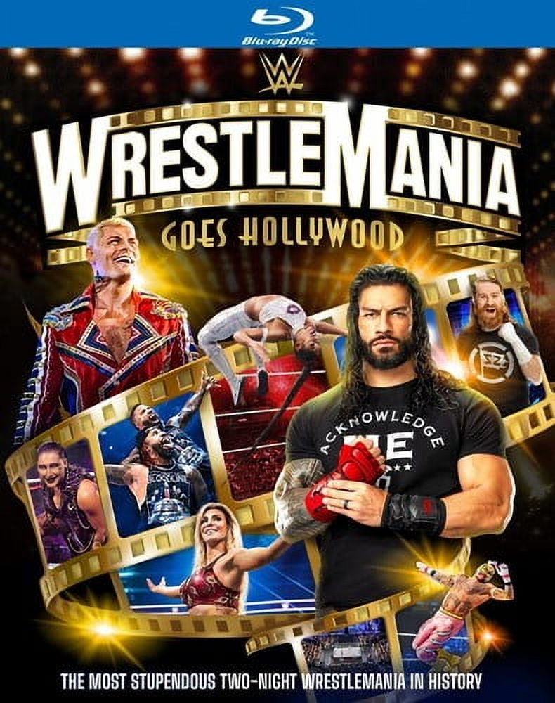 WWE: WrestleMania Goes Hollywood (Blu-ray) - Walmart.com