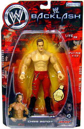 WWE Wrestling Backlash 2003 Chris Benoit Action Figure - Walmart.com