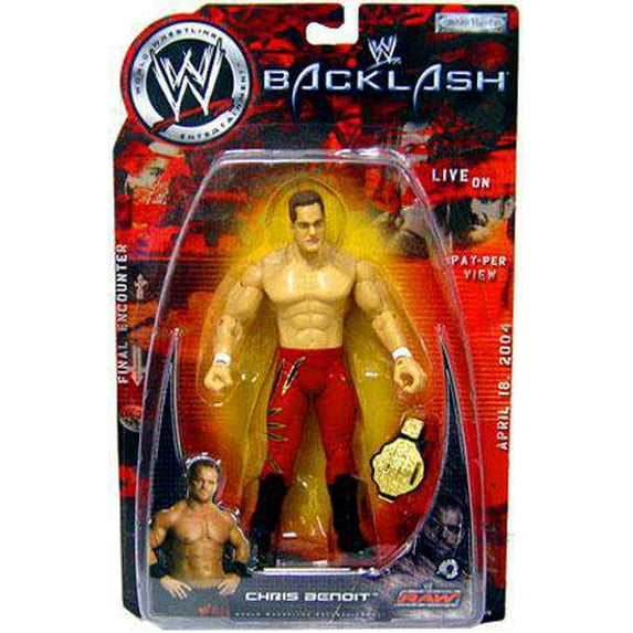 WWE Wrestling Backlash 2003 Chris Benoit Action Figure - Walmart.com