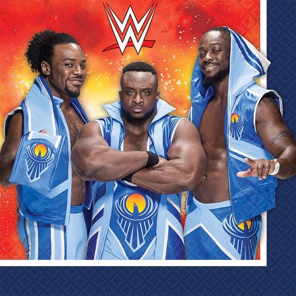 WWE Wrestling Bash Lunch Napkins, 16 Count, Perfect for Parties and ...