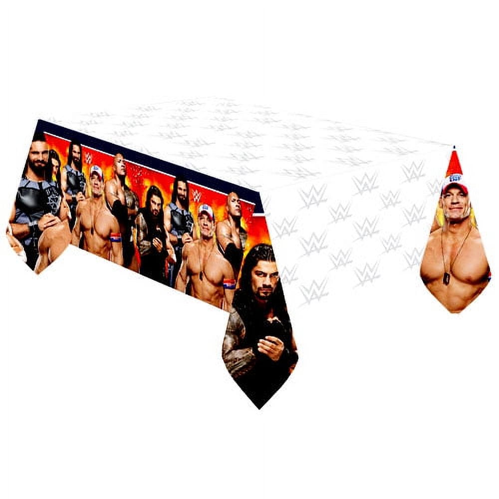 WWE Wrestling Bash Plastic Table Cover (1ct) - Walmart Business Supplies