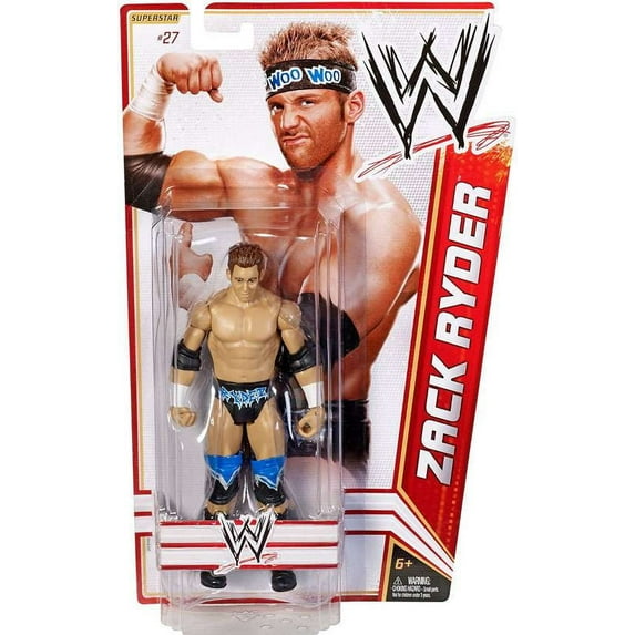 WWE Zack Ryder Action Figure - 7 Inch Superstar Toy with Accessories by Mattel - Walmart.com