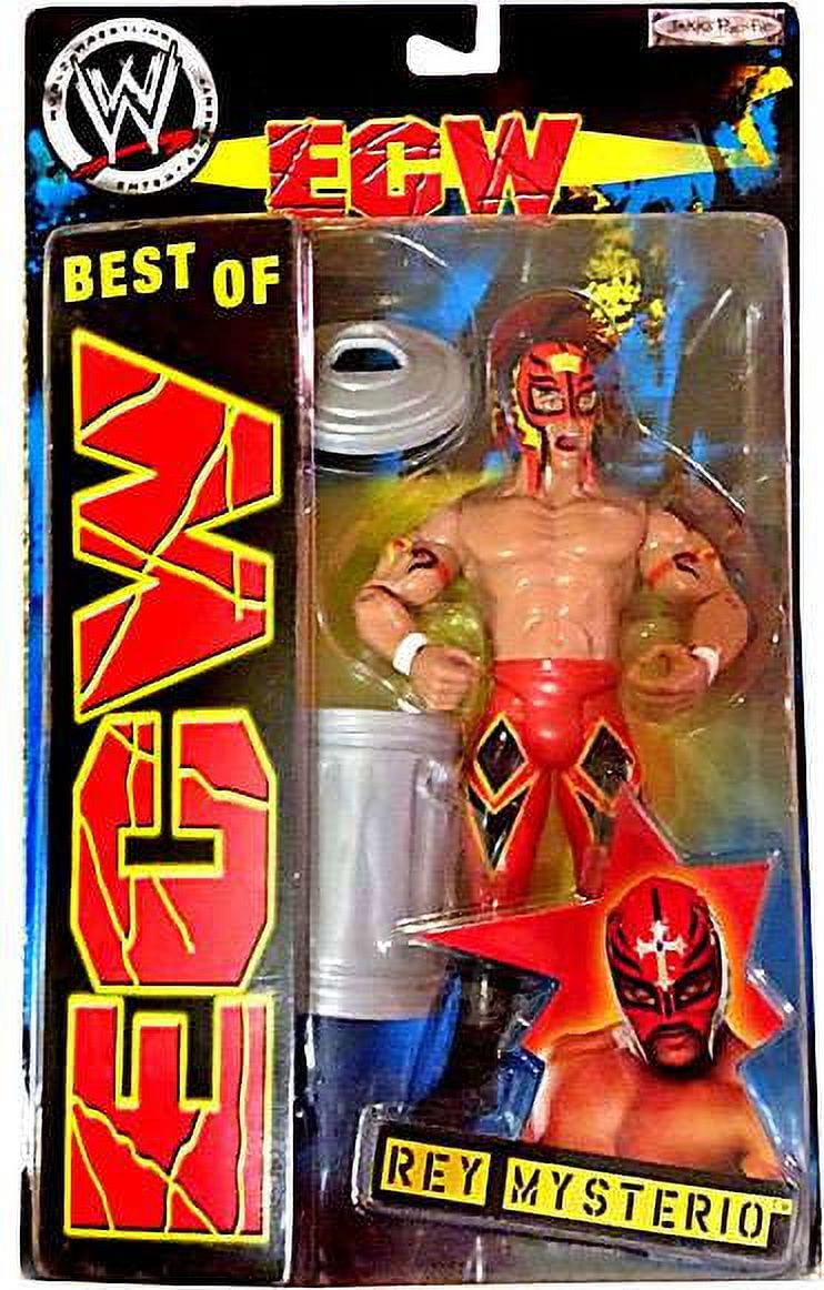 WWE Wrestling Best of ECW Rey Mysterio Action Figure (Red Mask & Pants ...