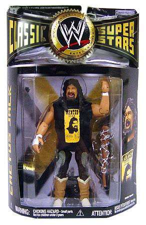 WWE Wrestling Classic Superstars Series 19 Cactus Jack Action Figure ...