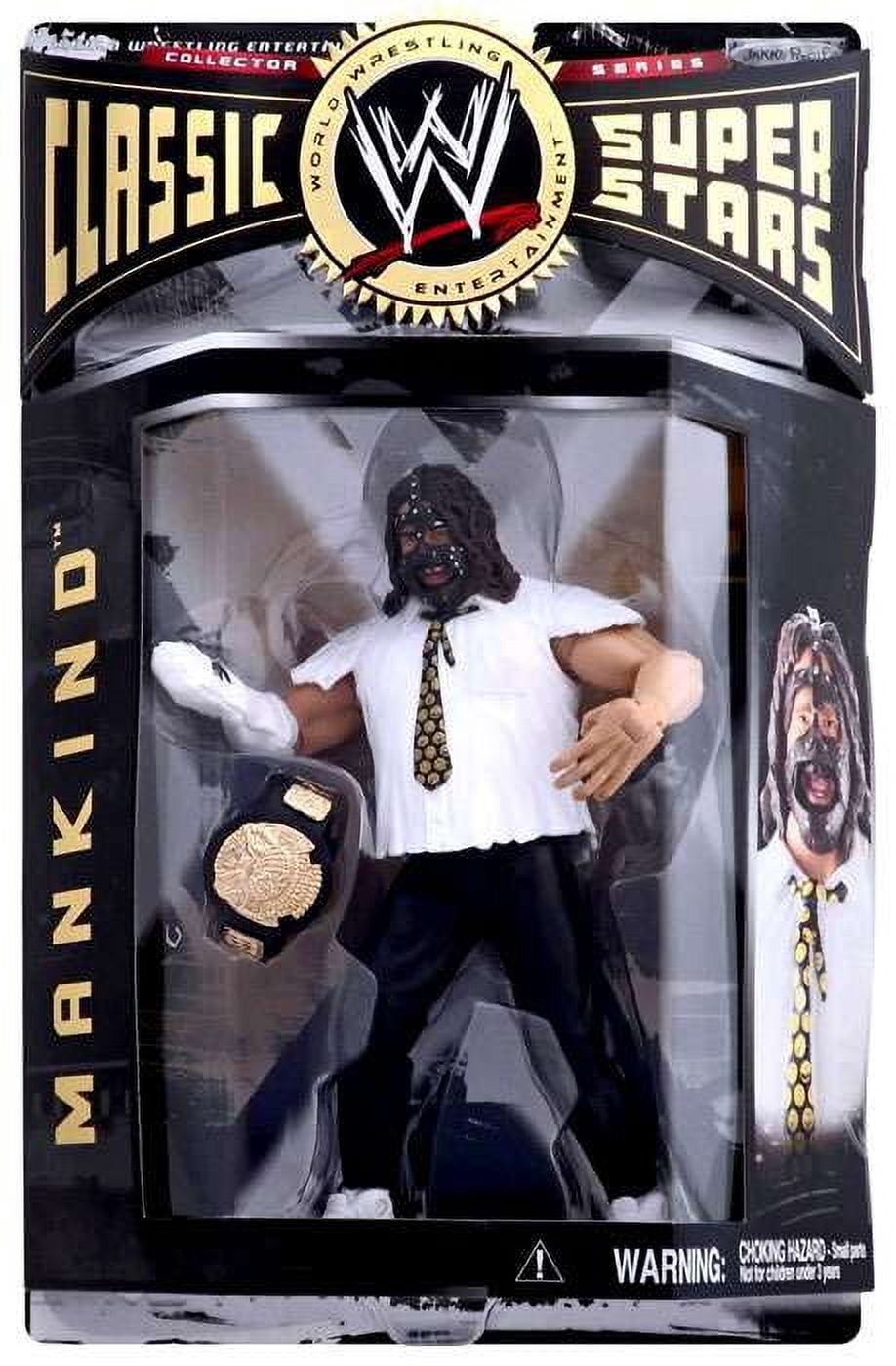 WWE Wrestling Classic Superstars Series 2 Mankind Action Figure - Walmart.com