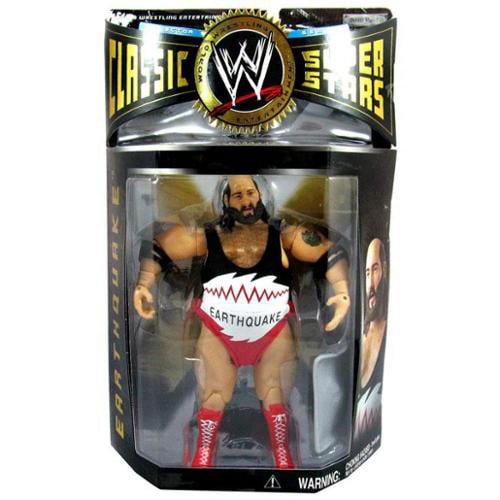 WWE Wrestling Classic Superstars Series 6 Earthquake Action Figure ...