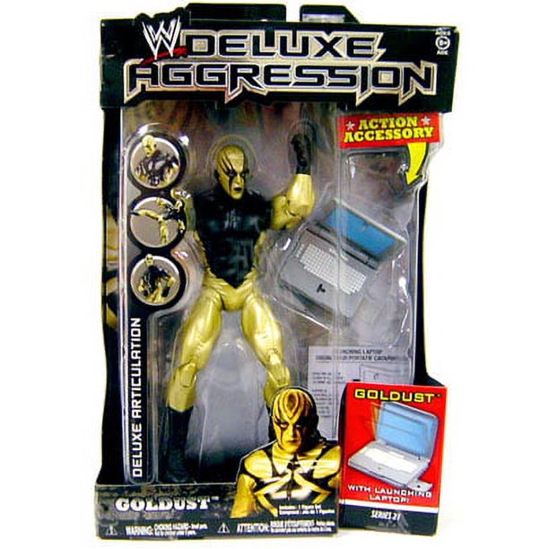 WWE Wrestling Deluxe Aggression Series 21 Goldust Action Figure ...
