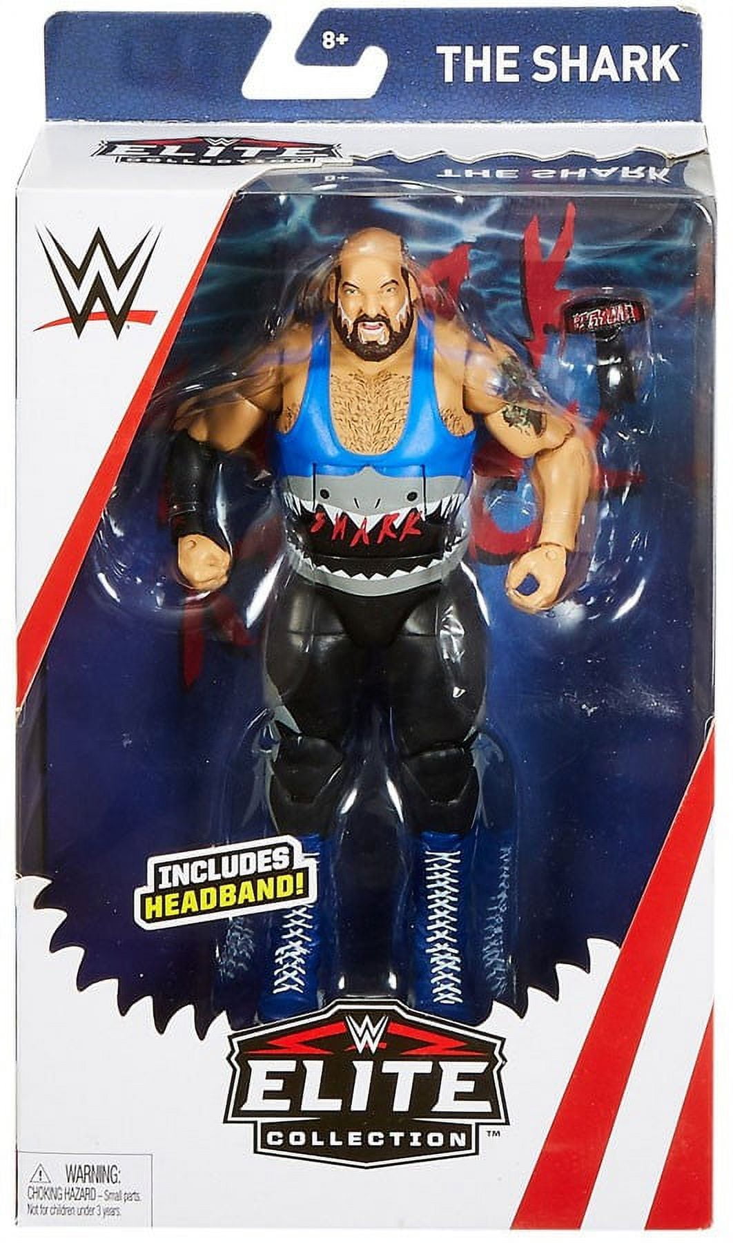 WWE Wrestling Elite The Shark Action Figure - Walmart.com