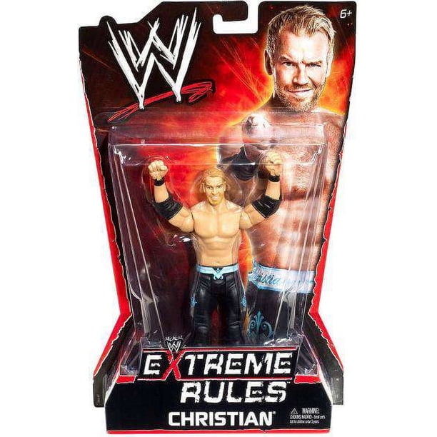 WWE Wrestling Extreme Rules Christian Action Figure - Walmart Business ...