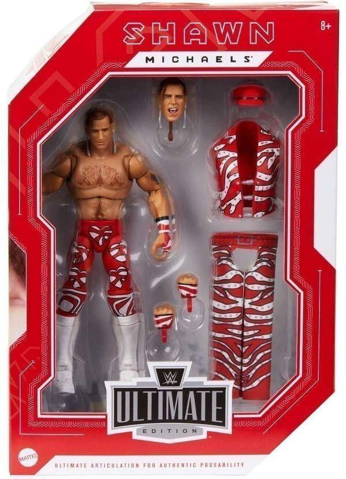 Mattel WWE Shawn Michaels Ultimate Edition Action Figure, 6 in ...