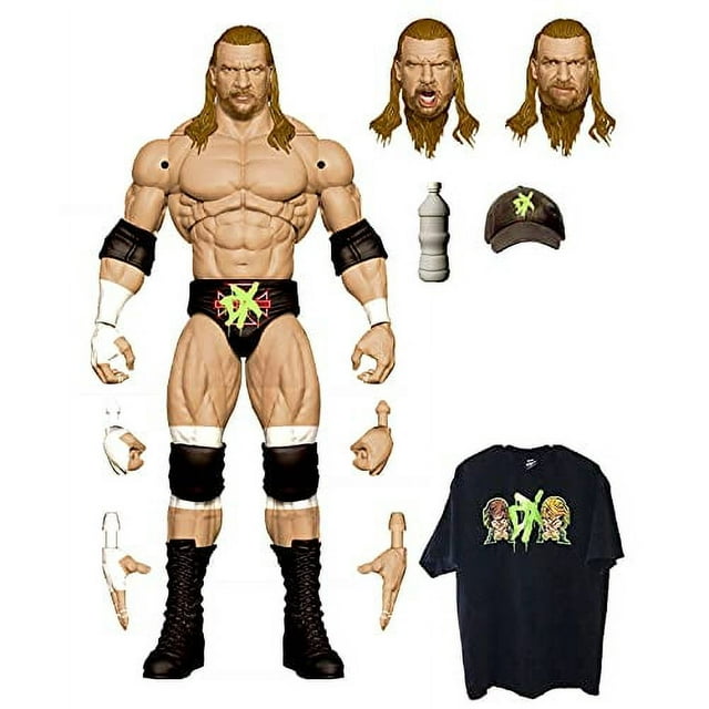 WWE Elite Toys Fan Takeover Ultimate Edition Triple H Action Figure - Walmart.com