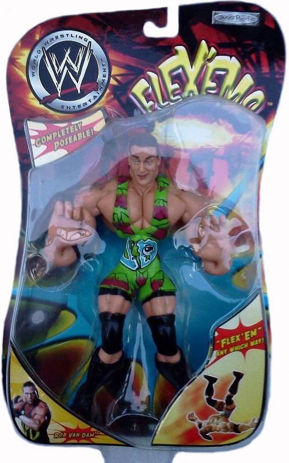 WWE Wrestling Flex'ems Series 2 Rob Van Dam Action Figure - Walmart.com