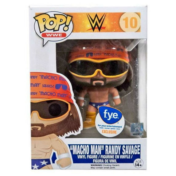 WWE Wrestling Funko POP! Sports Randy Savage Vinyl Figure (Purple ...