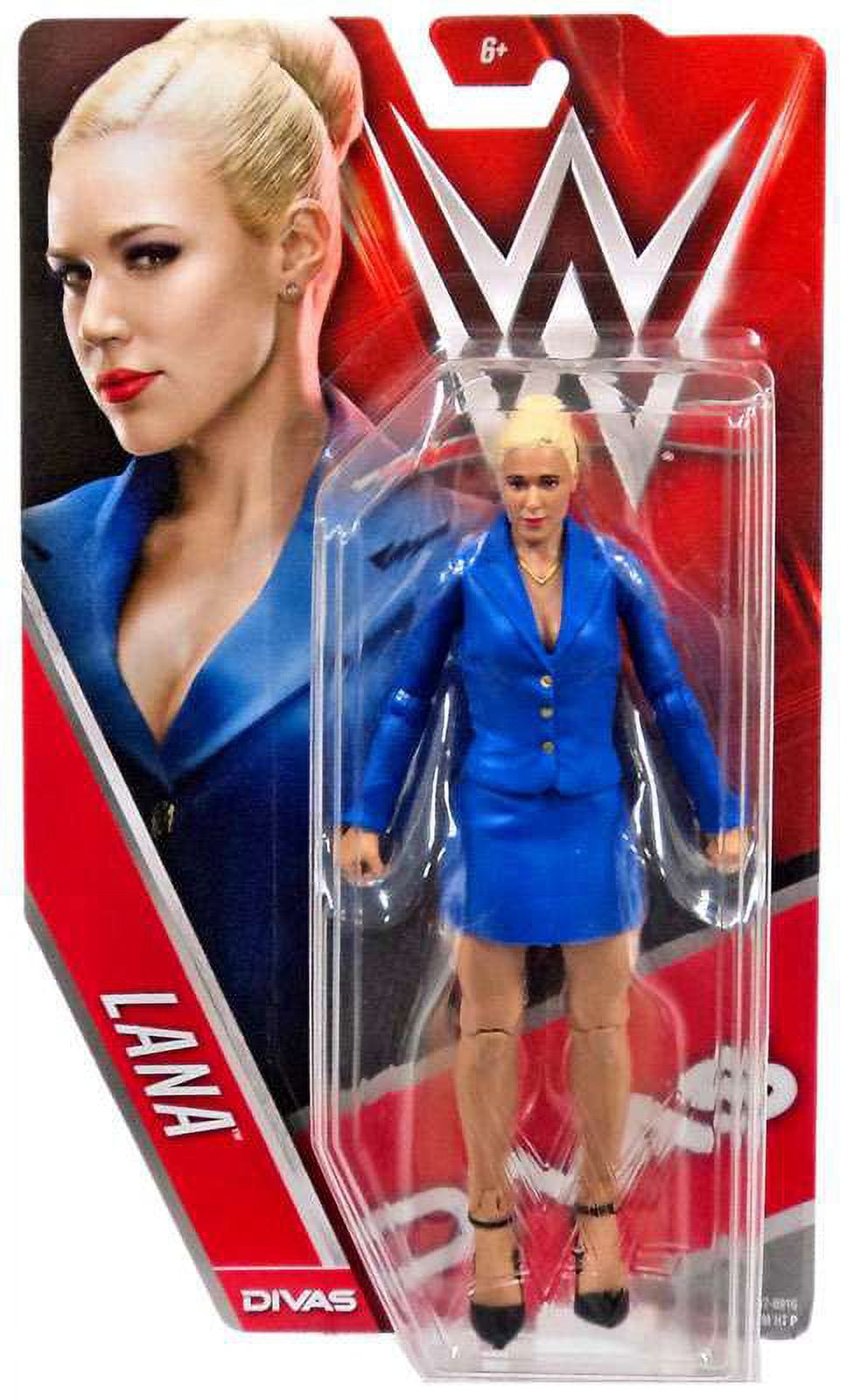 WWE Wrestling Lana Action Figure Superstar Scale 6" - Walmart.com