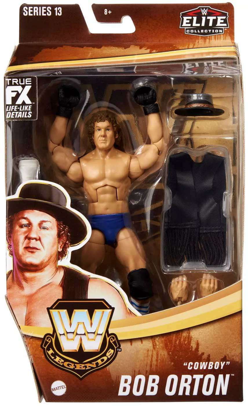 WWE Wrestling Legends Series 13 Cowboy Bob Orton Action Figure - Walmart.com