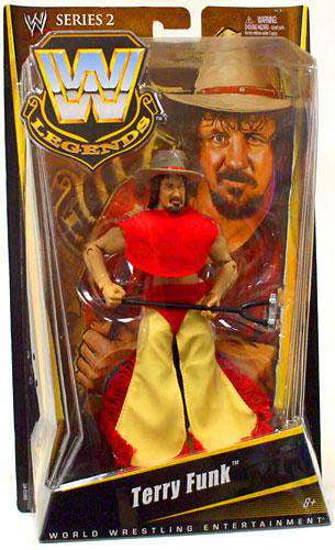 WWE Wrestling Legends Series 2 Terry Funk Action Figure - Walmart.com