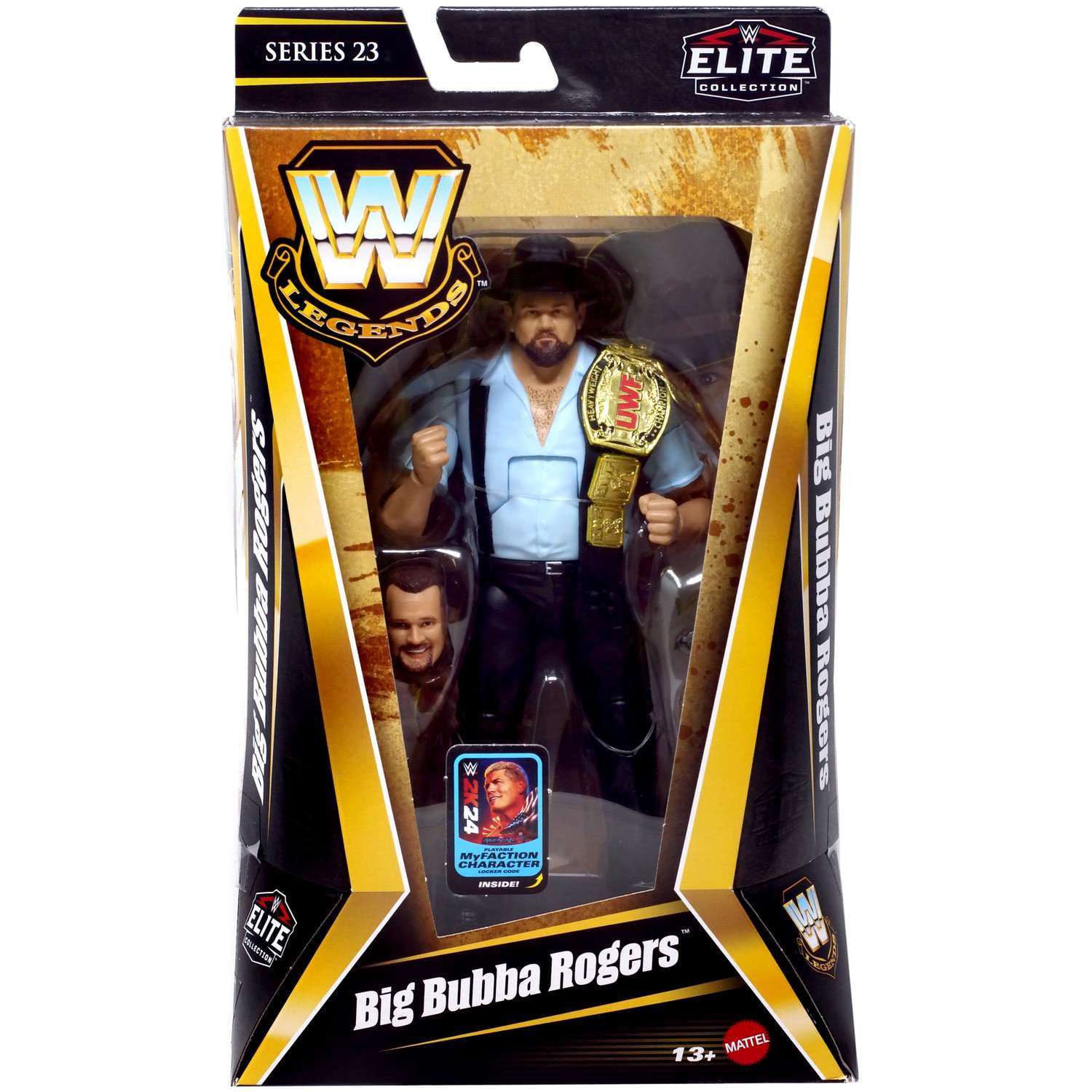 WWE Wrestling Legends Series 23 Big Bubba Rogers Action Figure (Big ...