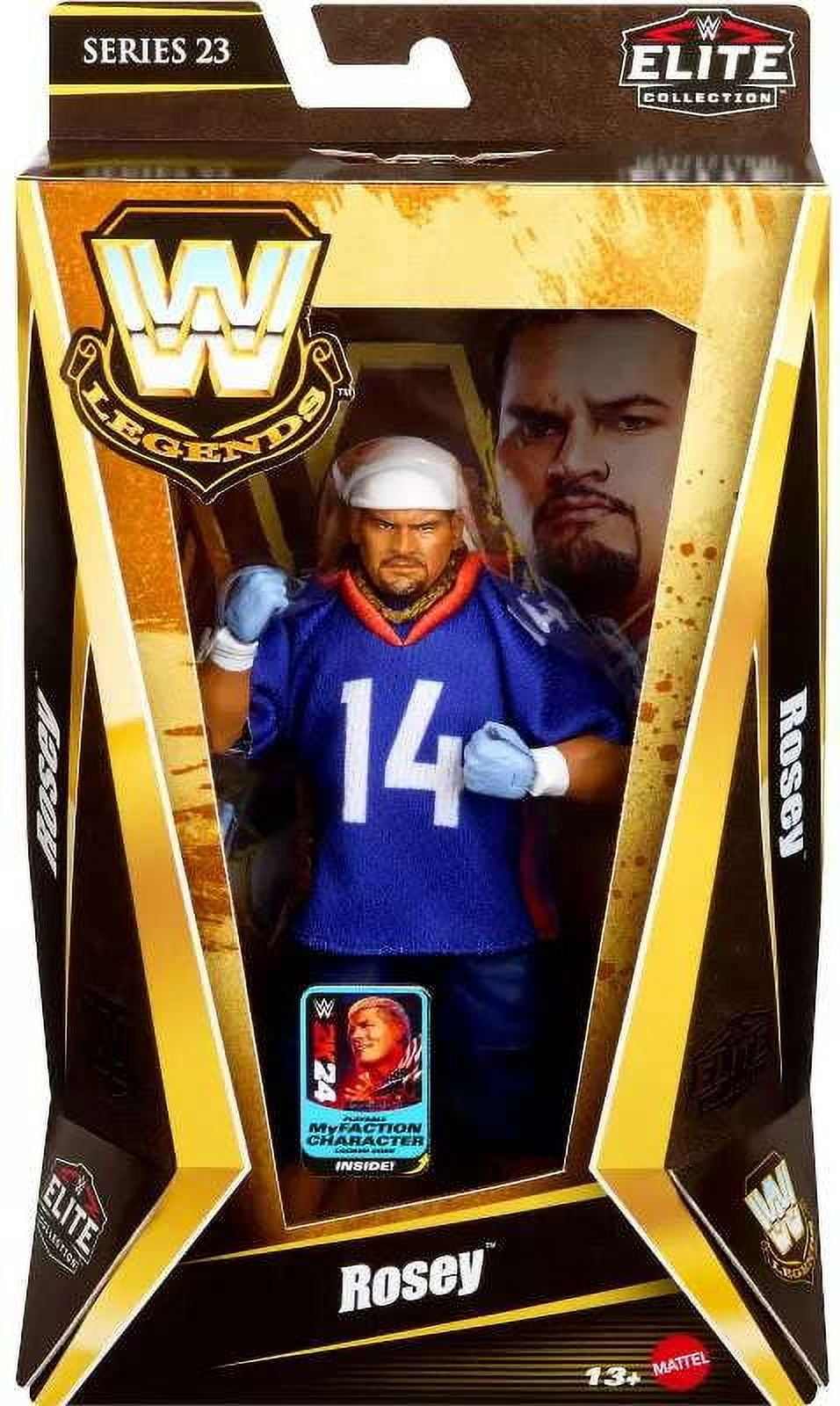 WWE Legends Elite Collection Series Rosey Action Figure, Series 23 ...