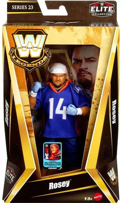 WWE Wrestling Legends Series 23 Rosey Action Figure - Walmart.com