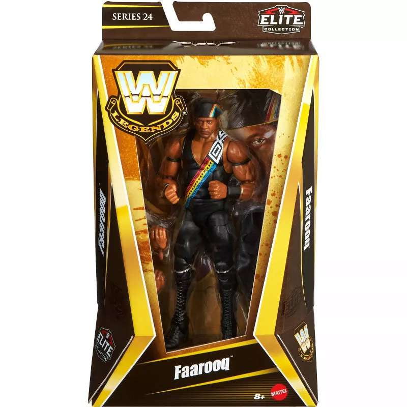 WWE Legends Elite Collection Series 24 Faarooq Wrestling Action Figure ...