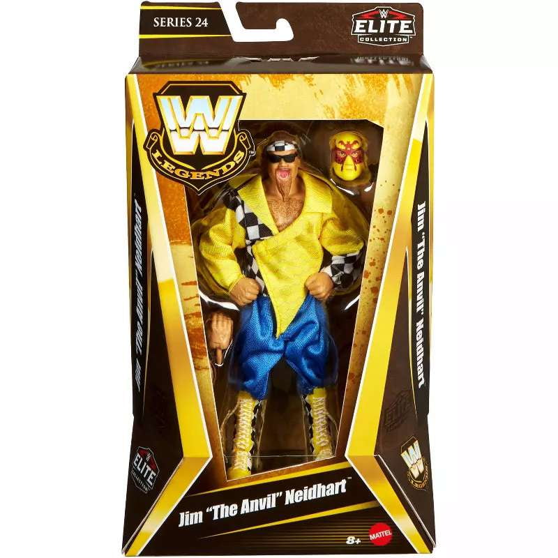 WWE Wrestling Legends Series 24 Jim The Anvil Neidhart Action Figure ...