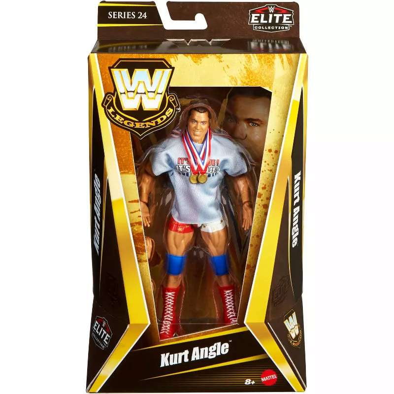 WWE Wrestling Legends Series 24 Kurt Angle Action Figure - Walmart.com