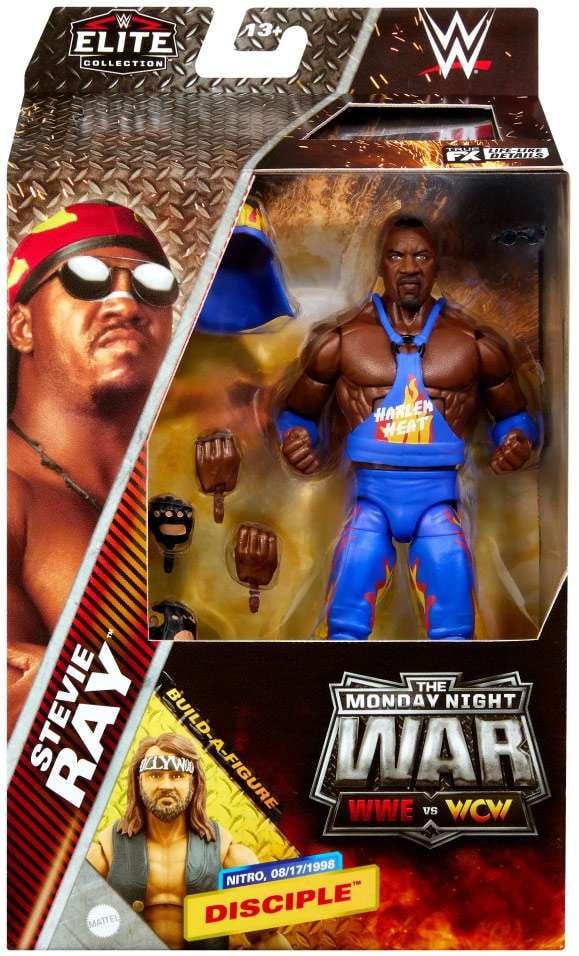 WWE Wrestling Monday Night War Stevie Ray Action Figure (Build Disciple ...