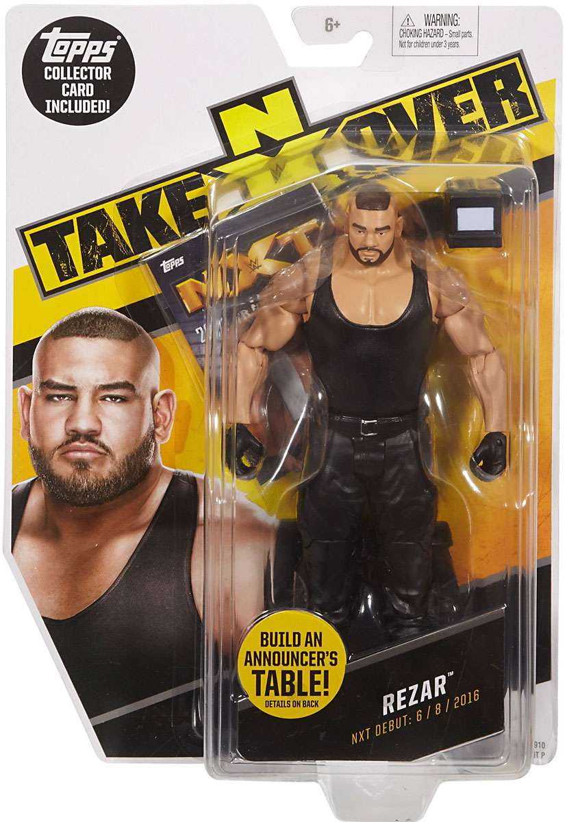 WWE Wrestling NXT Takeover Rezar Action Figure - Walmart.com
