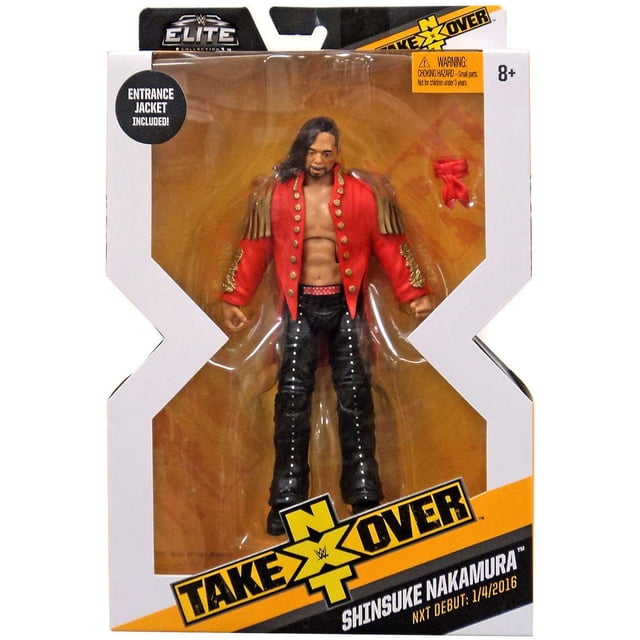 WWE Wrestling NXT Takeover Shinsuke Nakamura Action Figure - Walmart.com