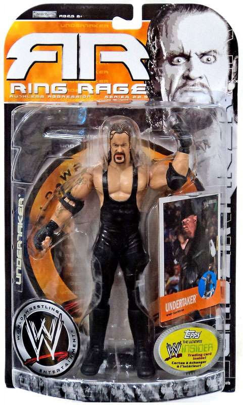WWE Wrestling Ruthless Aggression Series 22.5 Ring Rage Undertaker ...