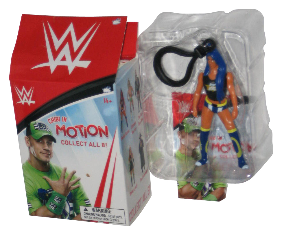 WWE Wrestling Sasha Banks Chibi In Motion Bullsi Toy Keychain - Walmart.com