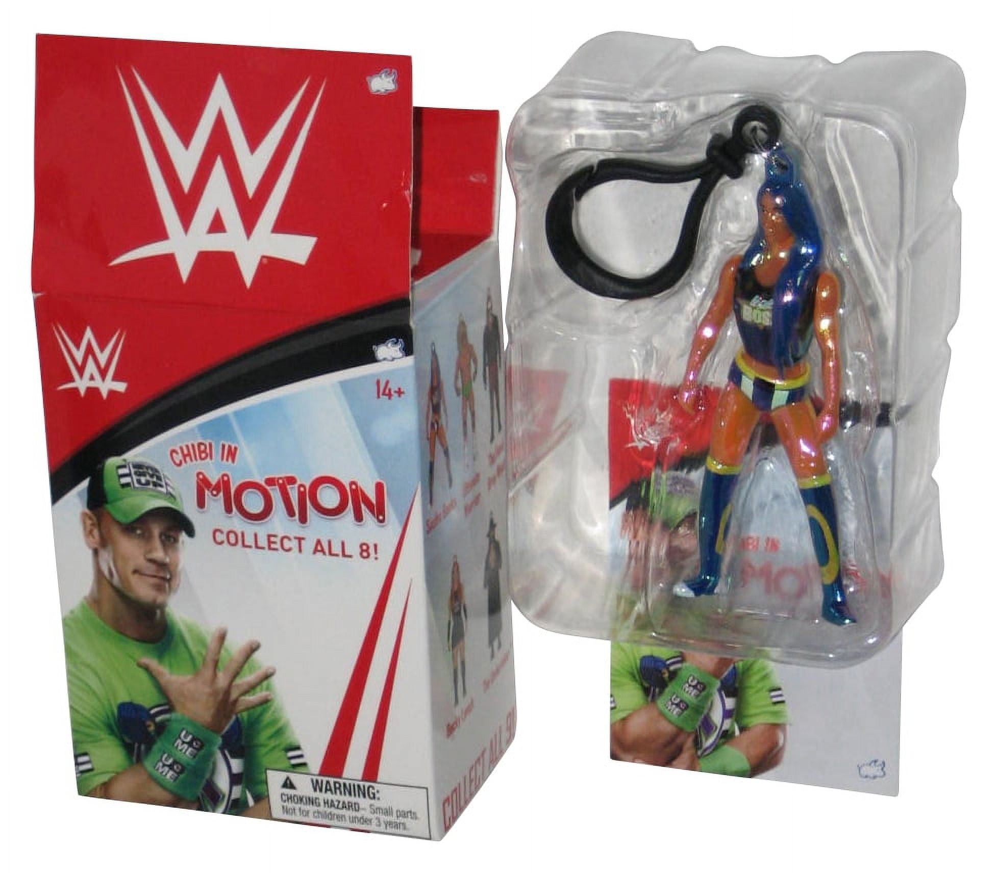 WWE Wrestling Sasha Banks Metallic Version Chibi In Motion Bullsi Toy ...