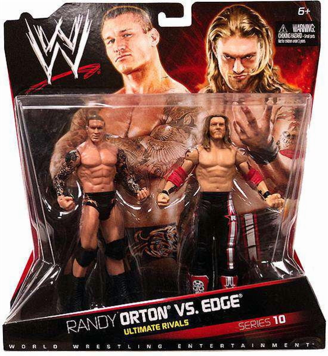 WWE Wrestling Series 10 Randy Orton vs. Edge Action Figure 2-Pack ...