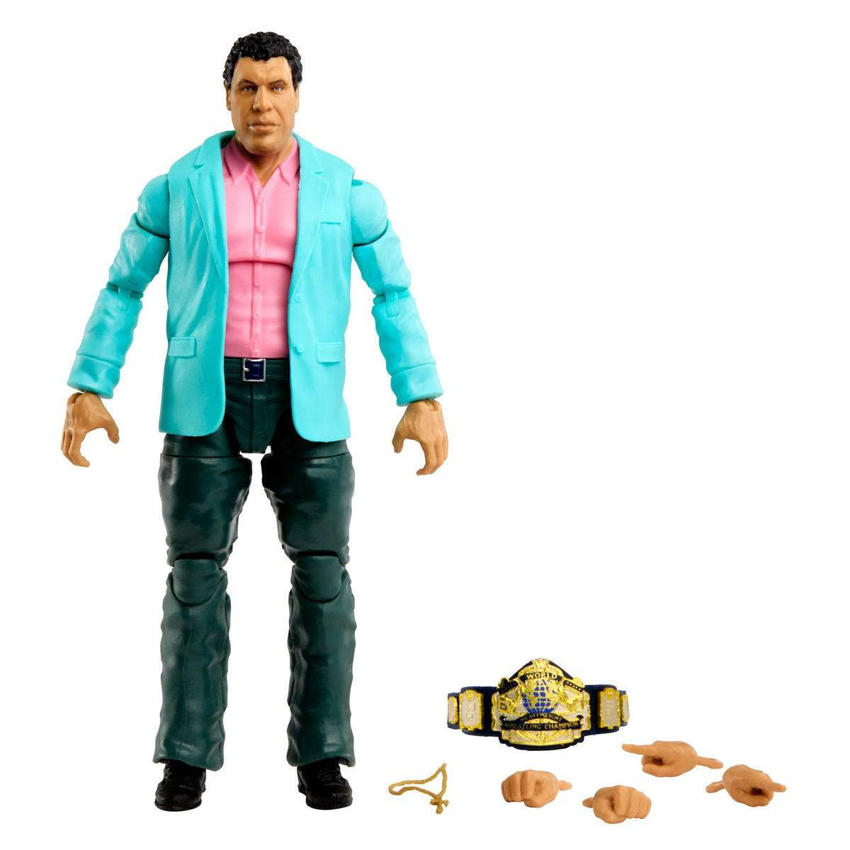 WWE Wrestling Series 100 Andre The Giant Action Figure (Chase Teal ...