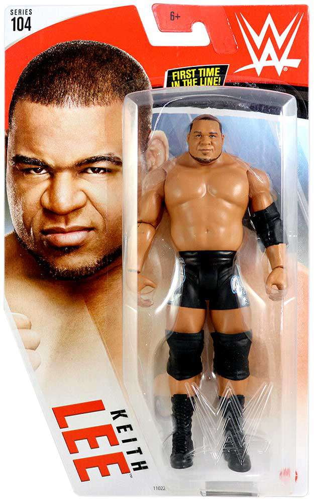 WWE Wrestling Series 104 Keith Lee Action Figure (Black Shorts Variant ...